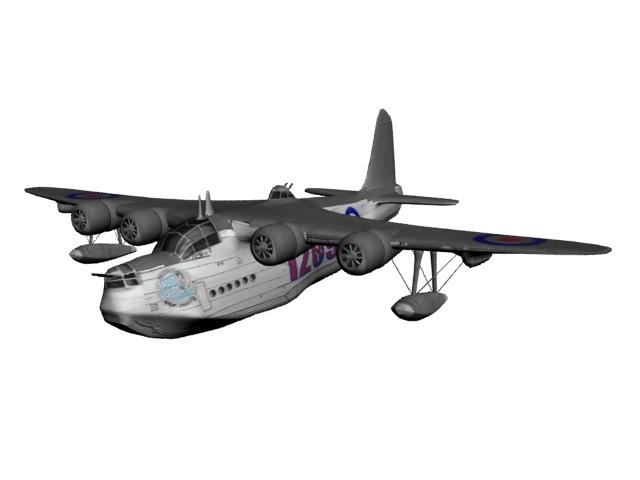 sunderland mk 3d model