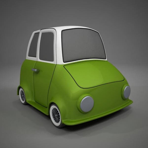 3ds max cartoon car suzuki swift