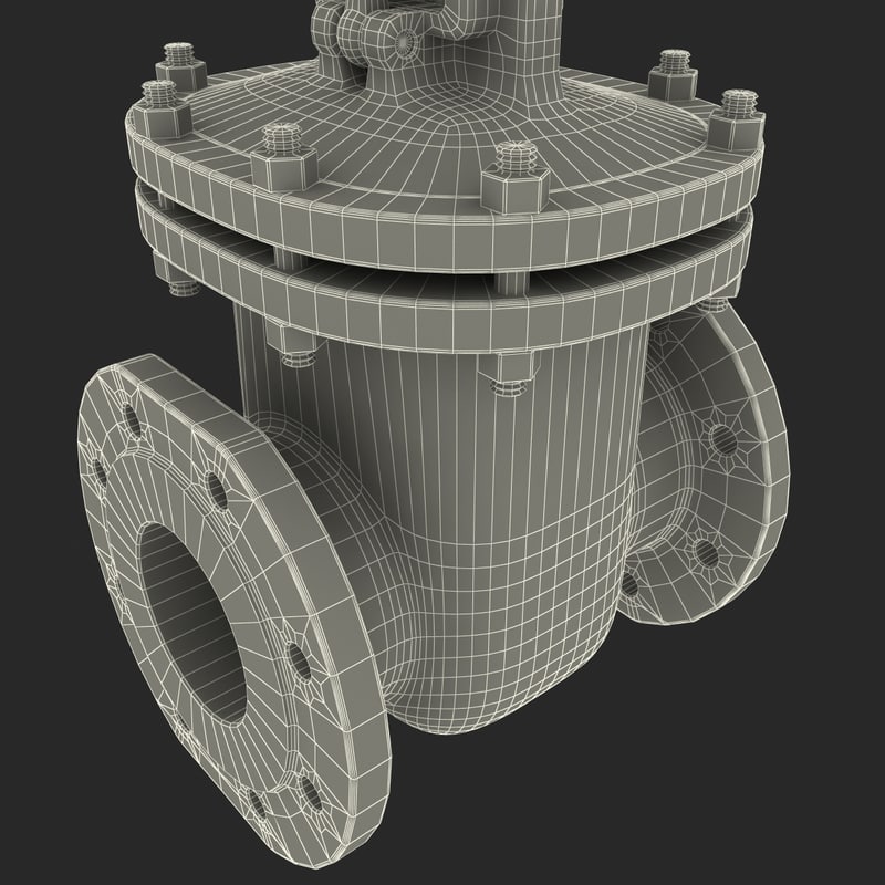 maya gate valve