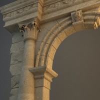 classical decoration interior 3d model