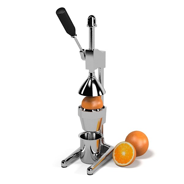 designer juicer orange 3d 3ds