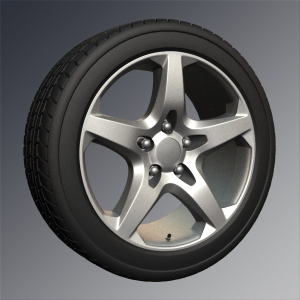 3d model wheels