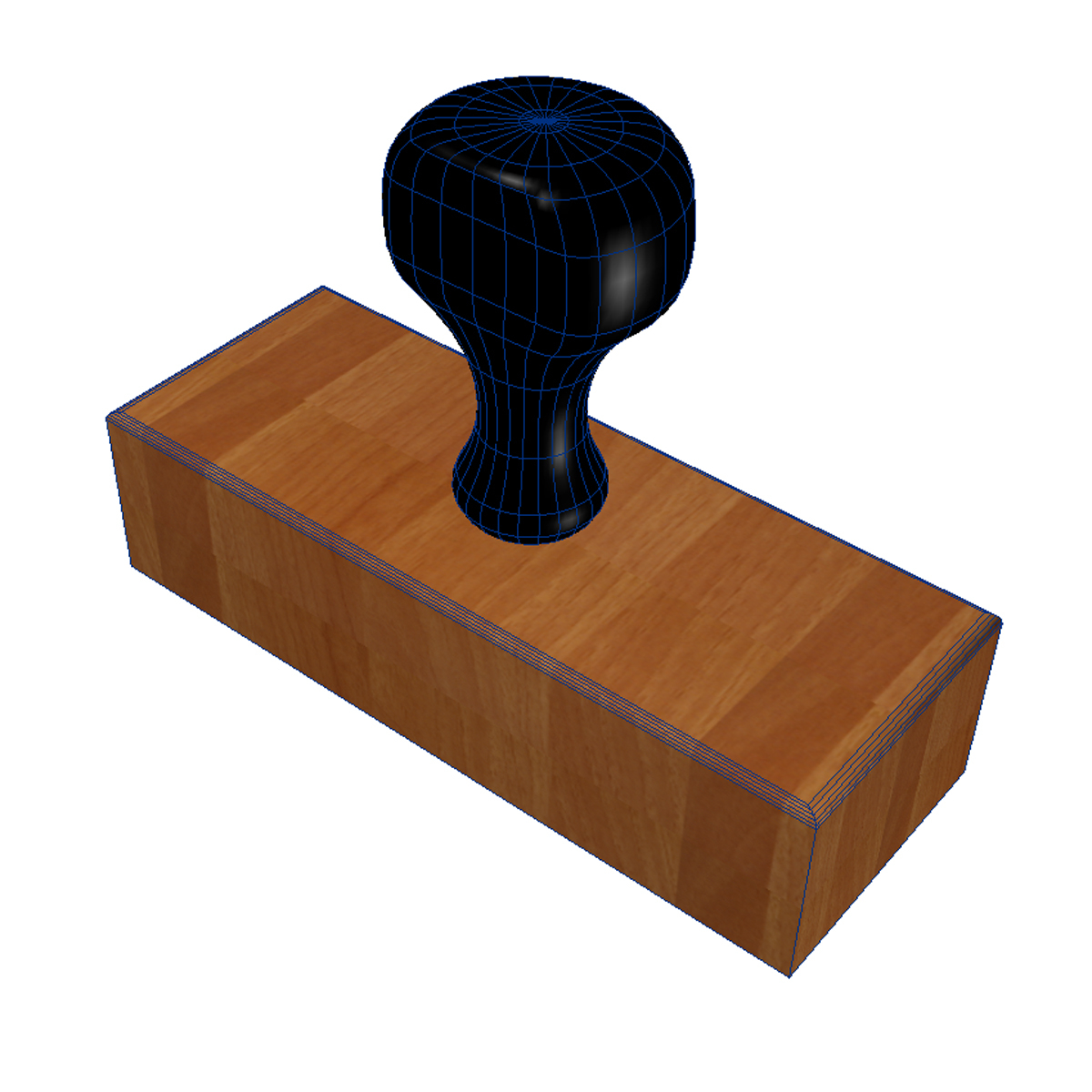 rubber stamp 3d model