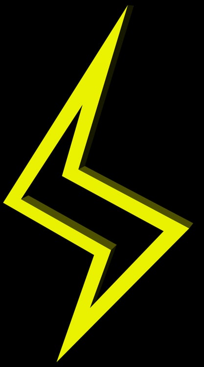 free lightning bolt 3d model