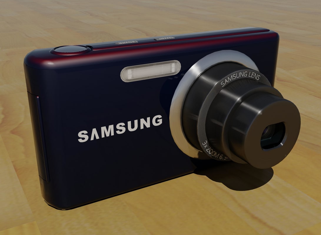 samsung digital camera 3d model