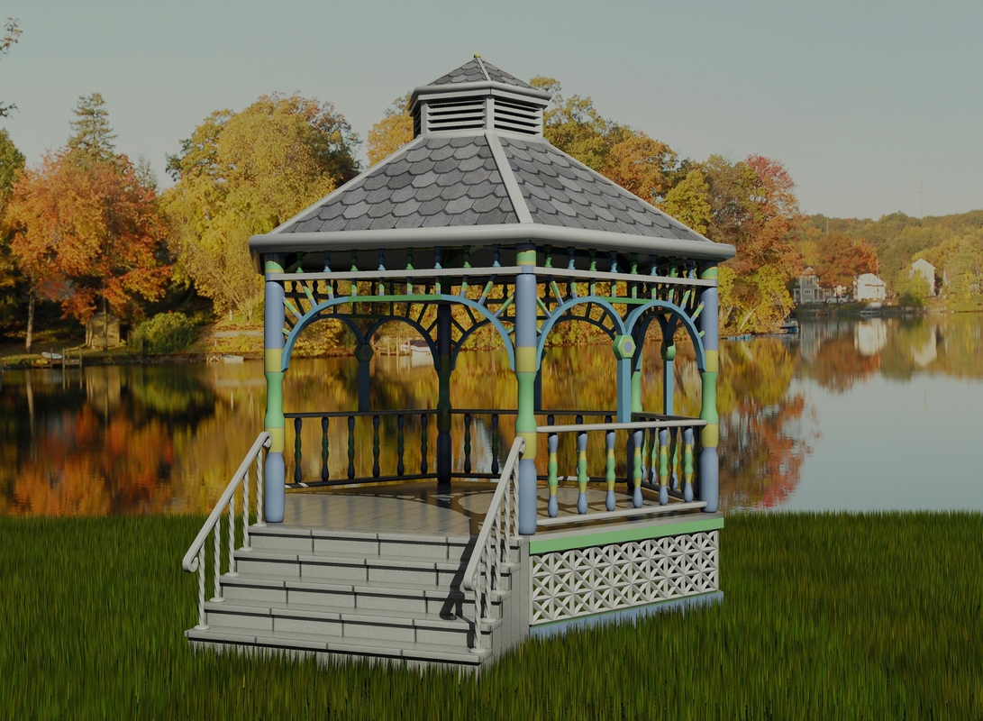 3d model gazebo