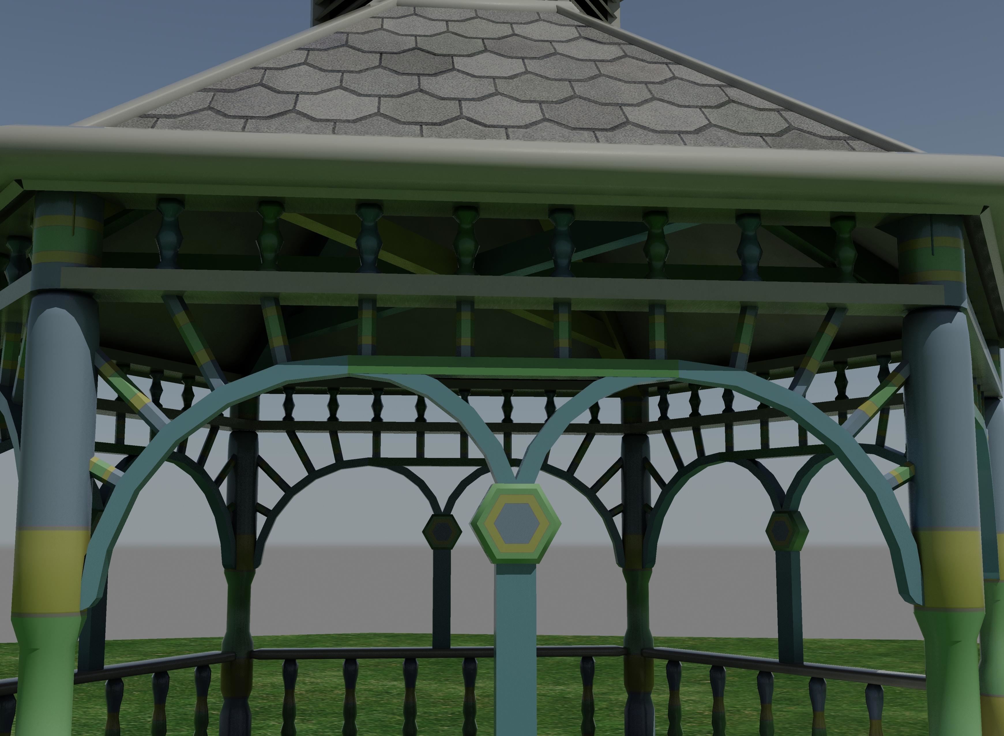 3d model gazebo