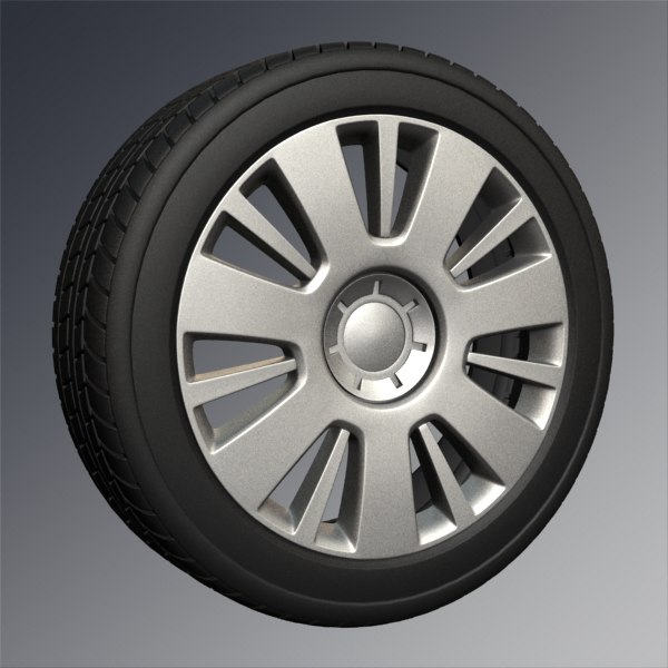 3d model wheels