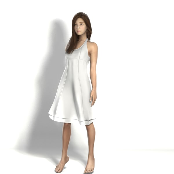 Free Rigged Blender Female Models | TurboSquid