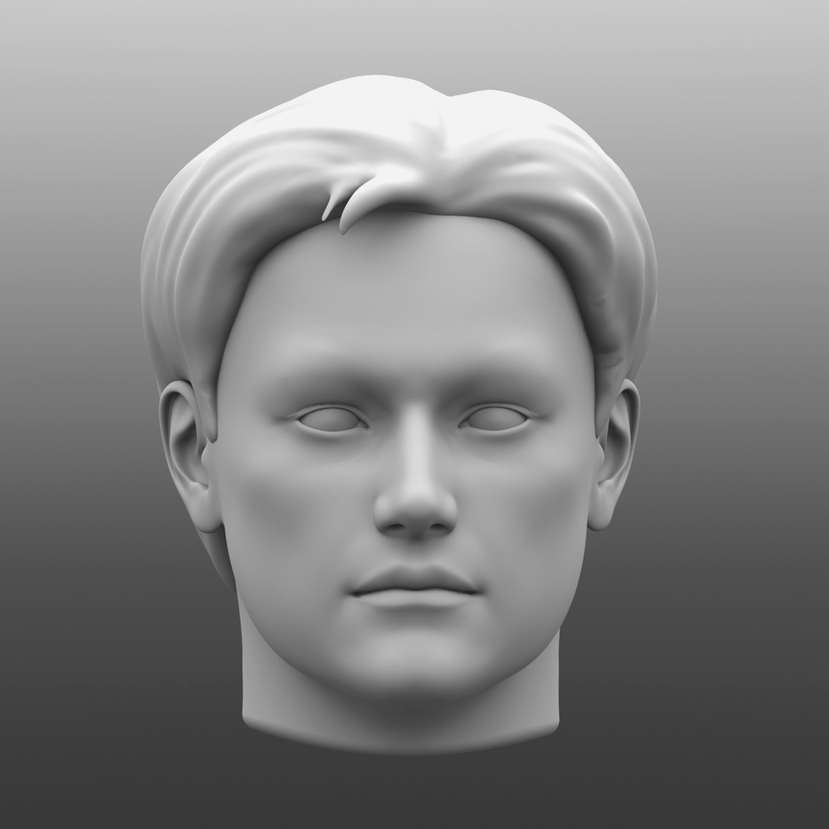 3D модель Solidworks Human Head Мужской - TurboSquid 582872