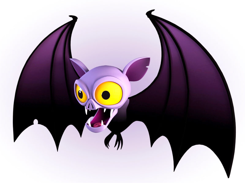 Animated Vampire Bat