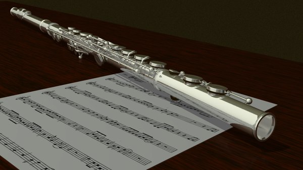 Flute 3D Models for Download | TurboSquid