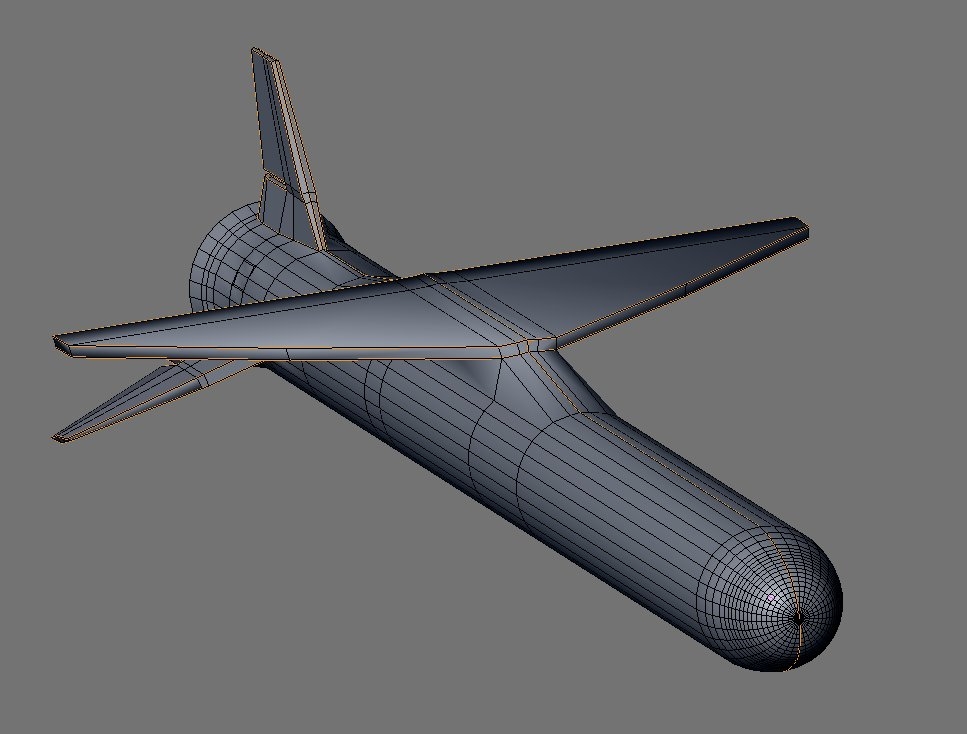 pegasus launch rocket 3d model