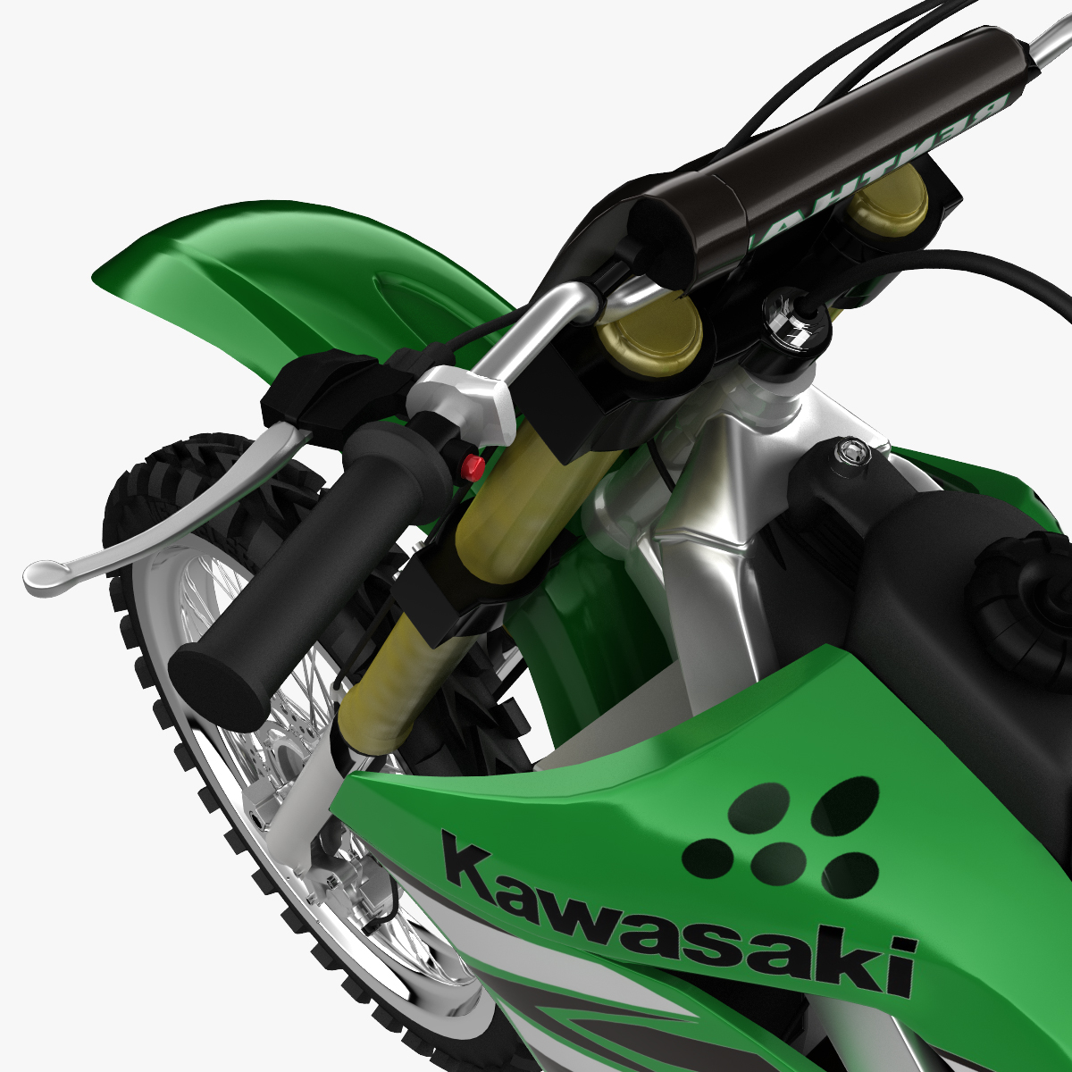 realistic kawasaki kx 250f 3d 3ds