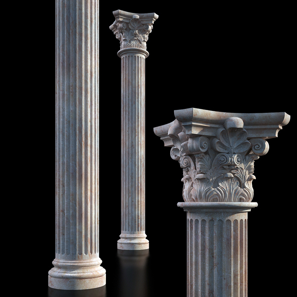 Free Column 3D Models for Download | TurboSquid