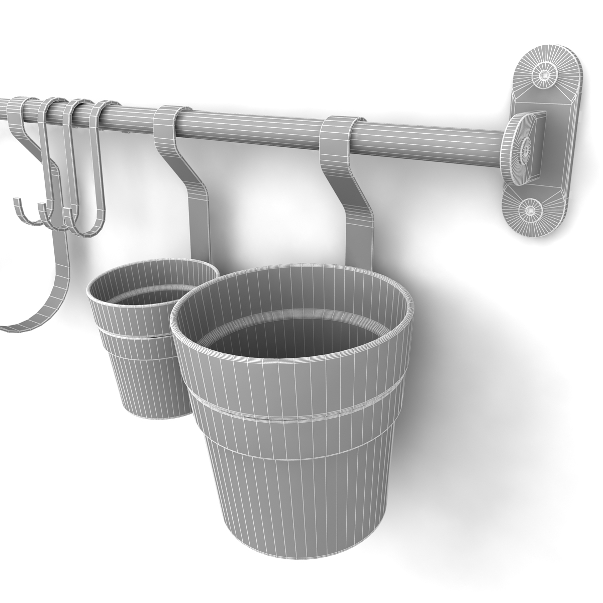 kitchen rack 3d model