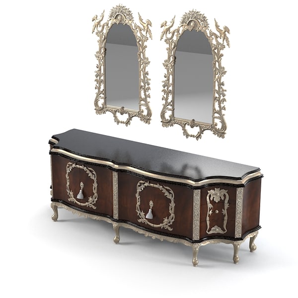 jumbo classic dresser 3d model