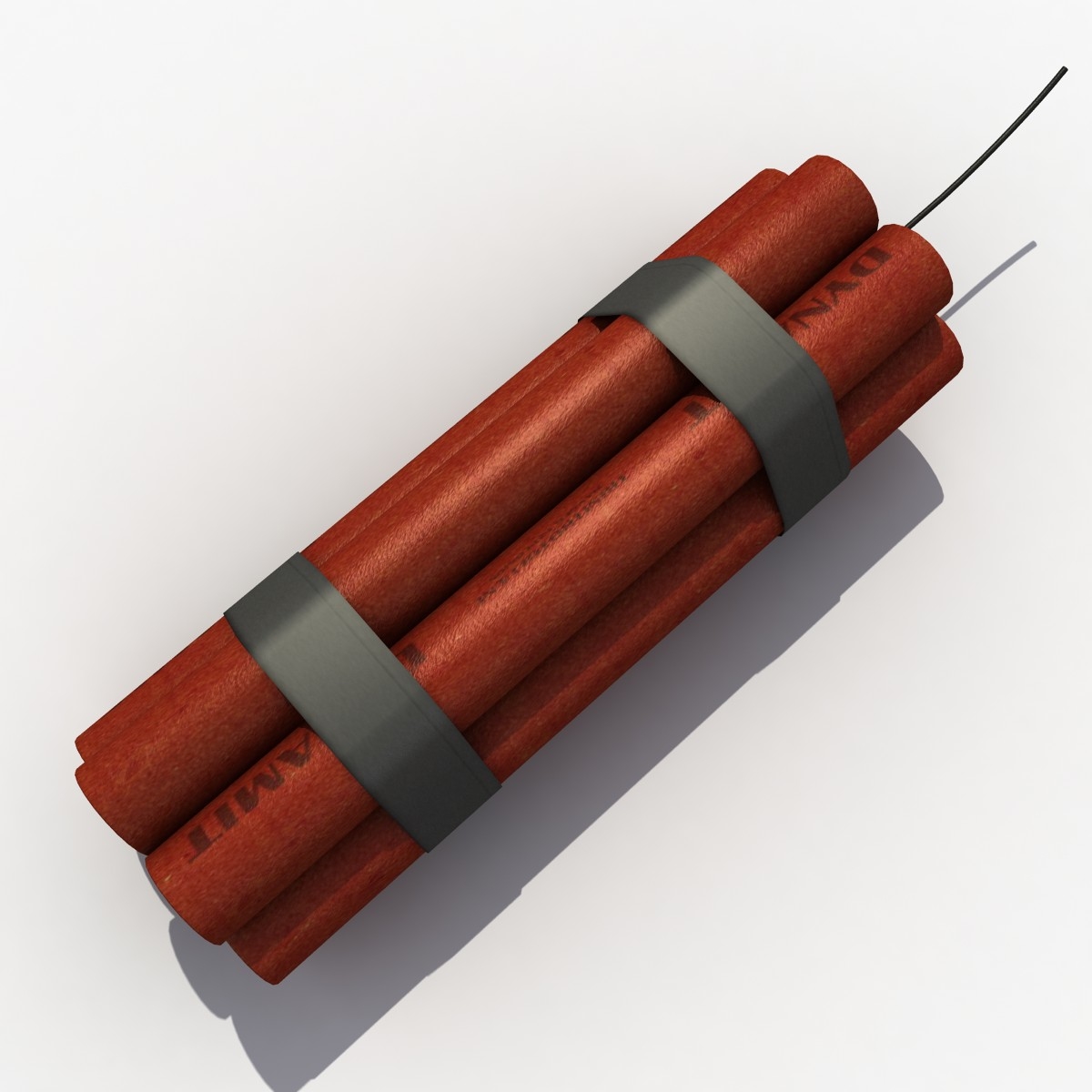 Dynamit TNT 3 3D-Modell - TurboSquid 585453