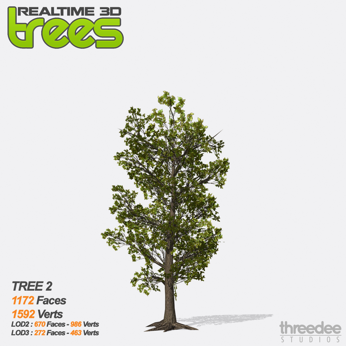 Árvores 3D em tempo real V1 - 8 Pack Modelo 3D - TurboSquid 583958