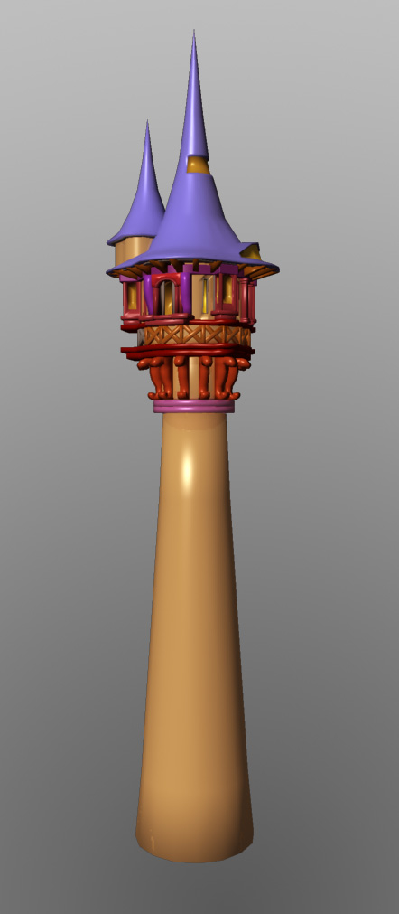 3d model toontown buildings