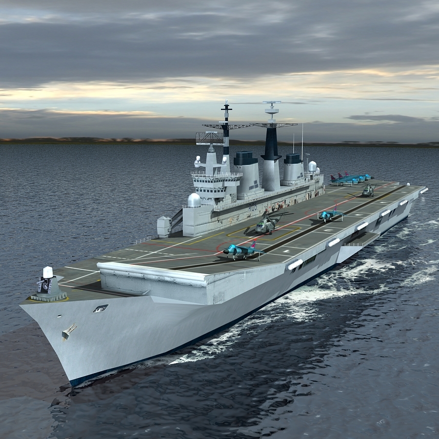 3d hms invincible r05 carrier