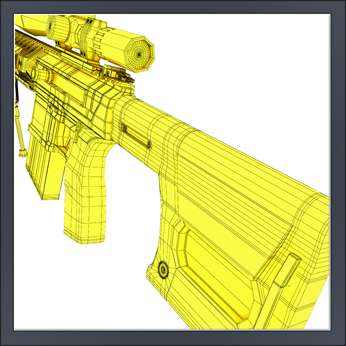 lwrc sabr rifles sniper 3d 3ds
