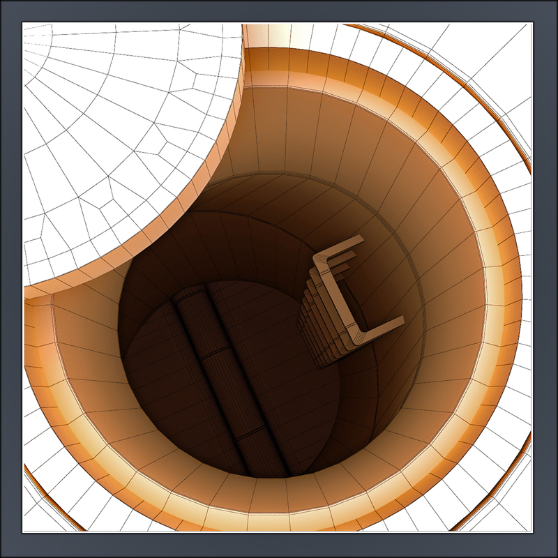 manhole man hole 3d model