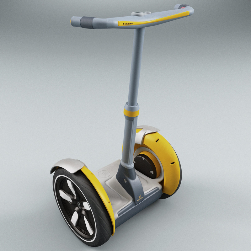 lightwave segway modelled
