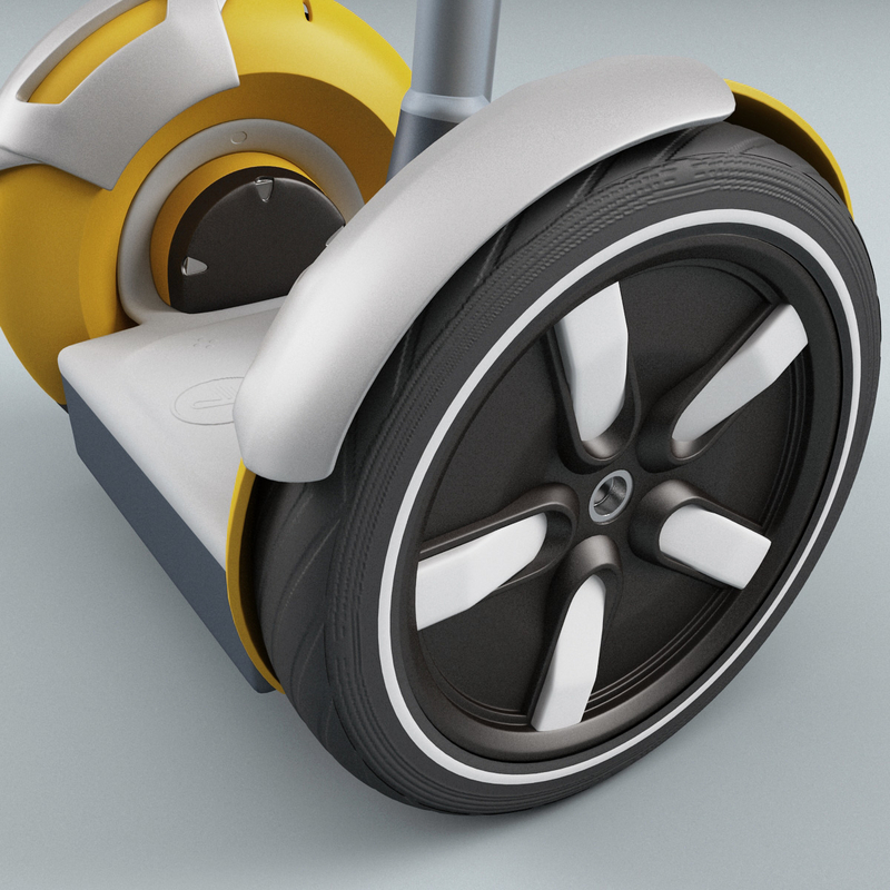 lightwave segway modelled