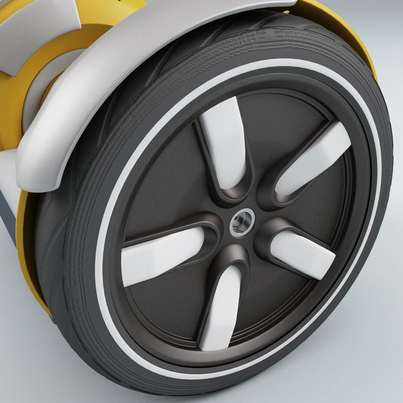 lightwave segway modelled