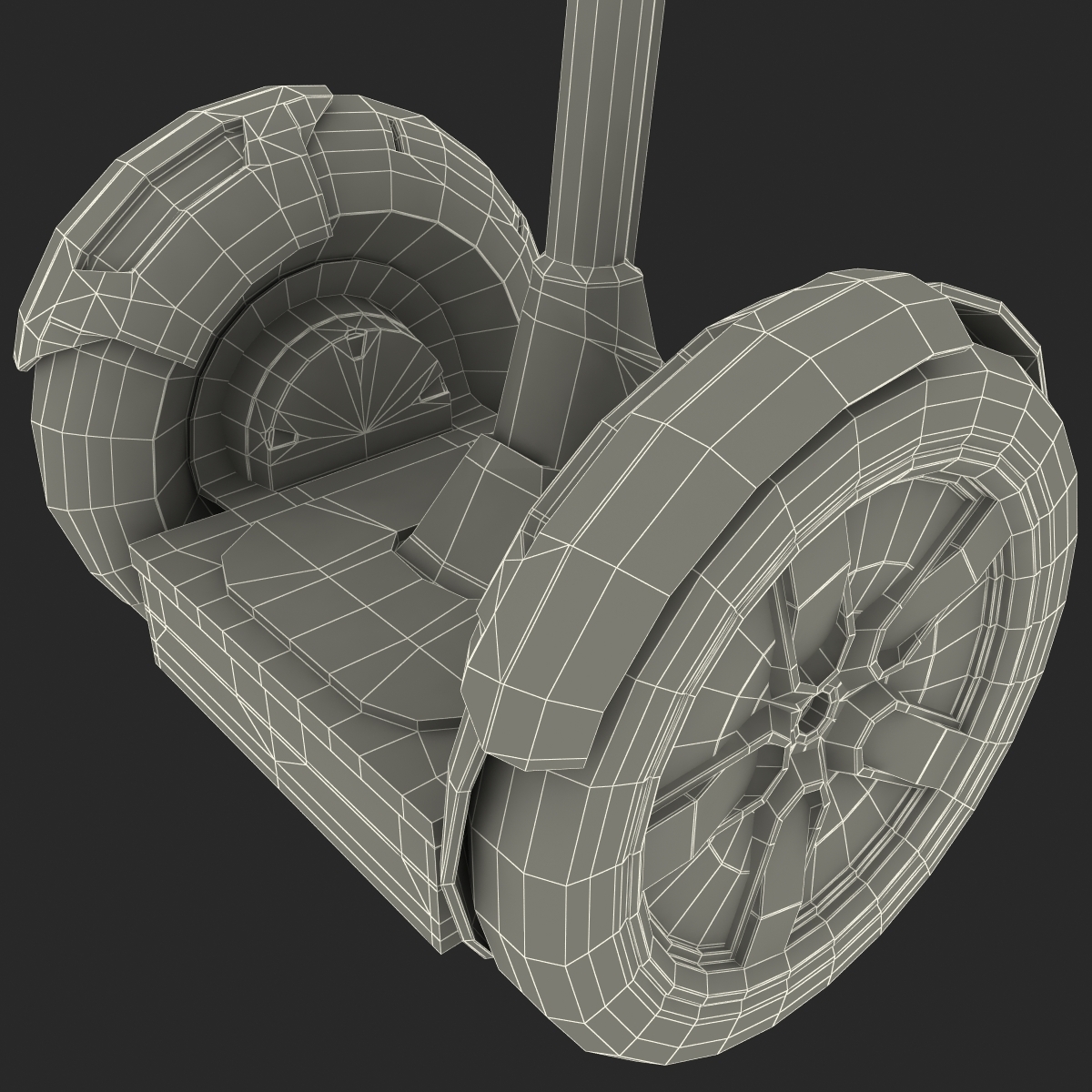 lightwave segway modelled
