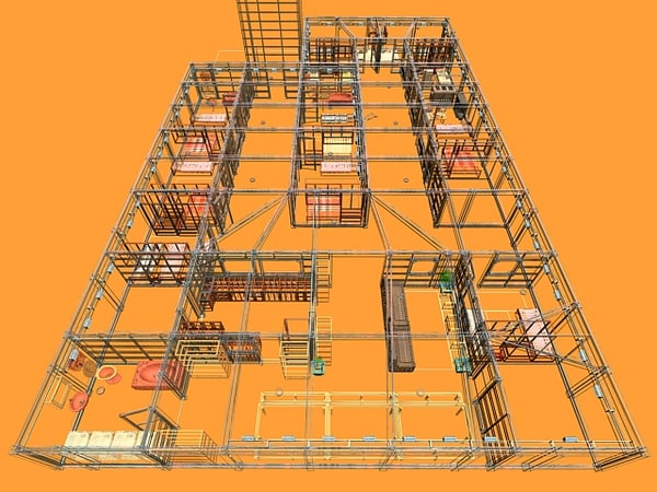 vault rooms 3d model