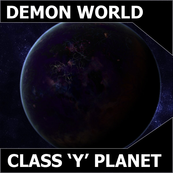 3ds max demon planet earth class