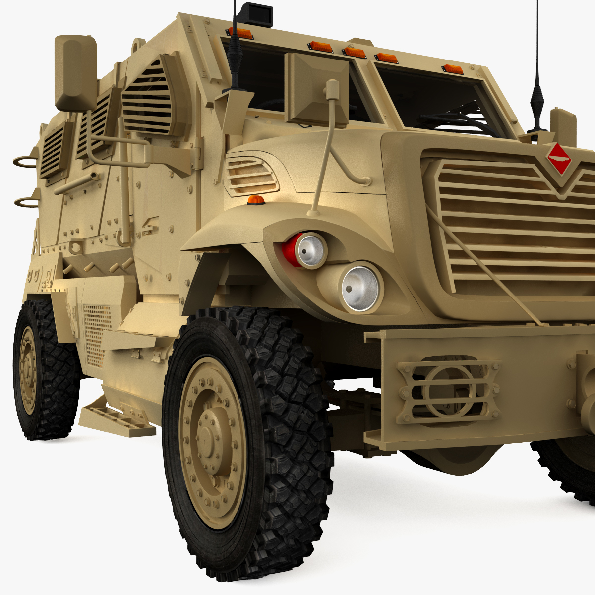 3d maxxpro mrap armoured fighting vehicle