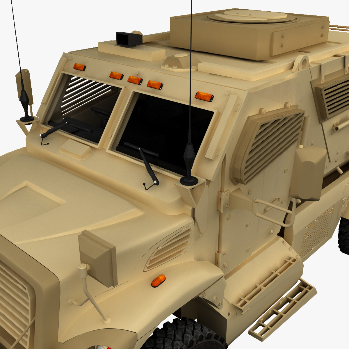 3d maxxpro mrap armoured fighting vehicle