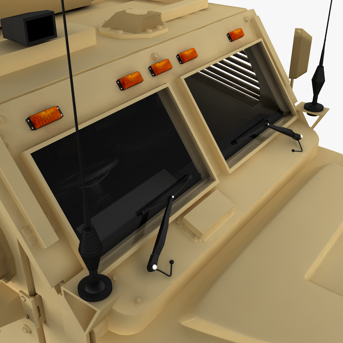 3d maxxpro mrap armoured fighting vehicle