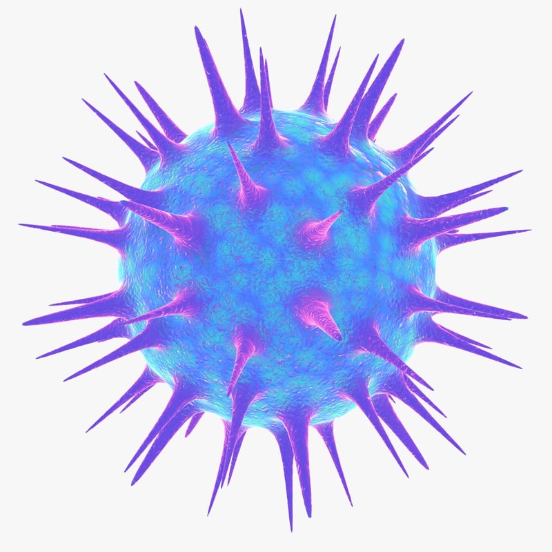 3d virus model