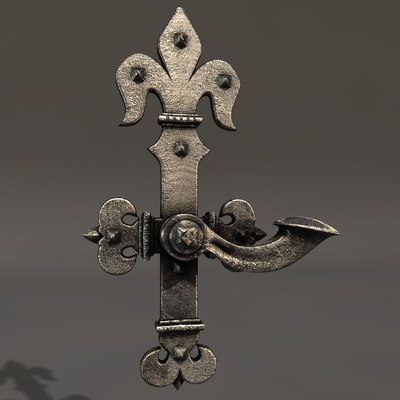 maya gothic door handle