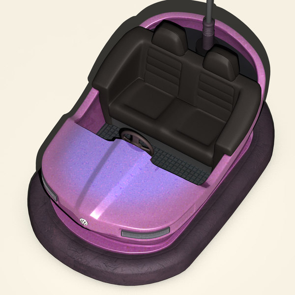 bumper car 3d model