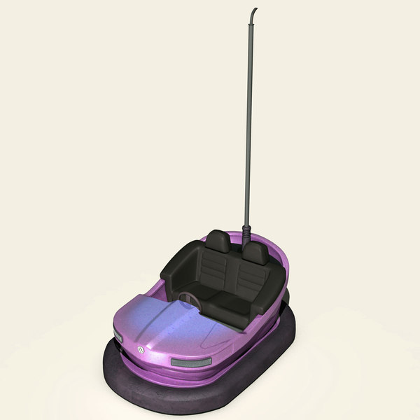 bumper car 3d model