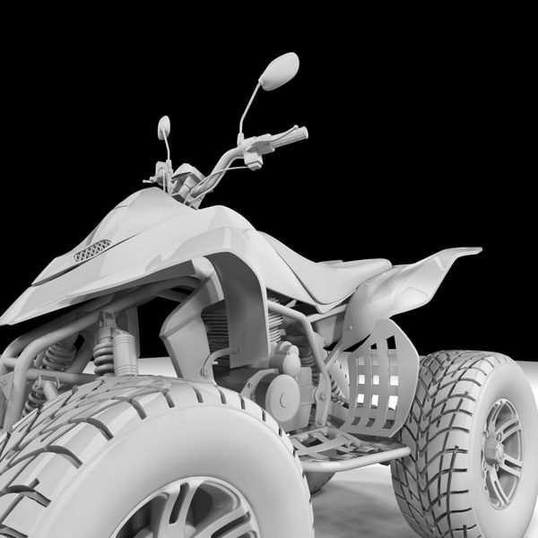 canam quad 3d model