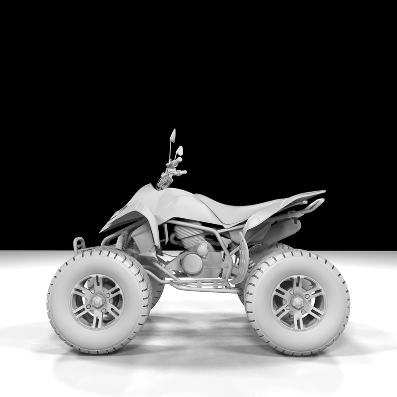 canam quad 3d model