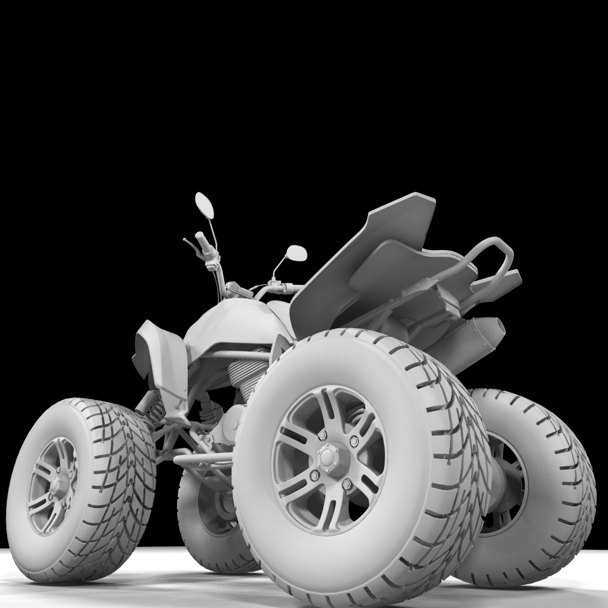 canam quad 3d model