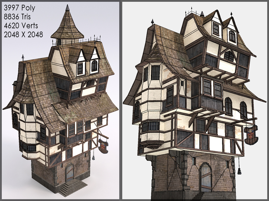 3d max fantasy building