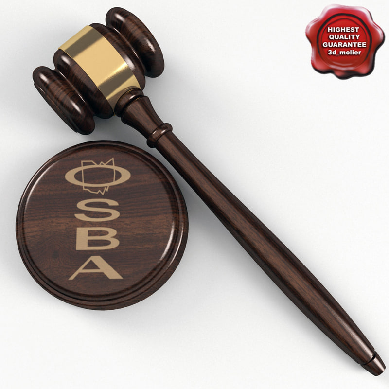 judge hammer 3d max