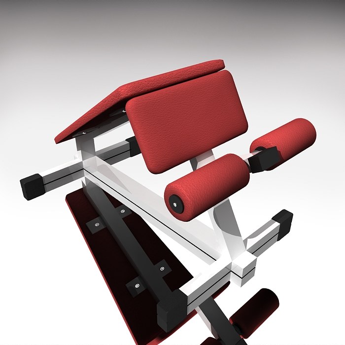 roman chair 3d model