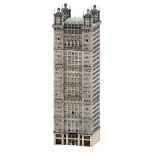 woolworth new york 3d model