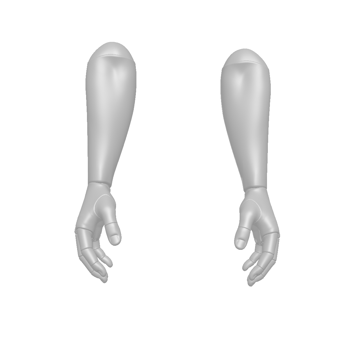 3d hand poseable solidworks