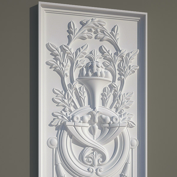 3ds max bas relief wall