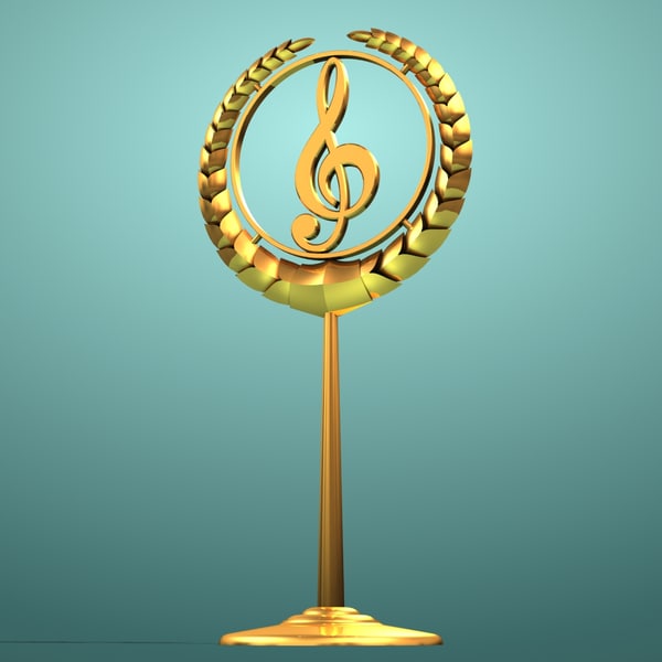 3d music logo